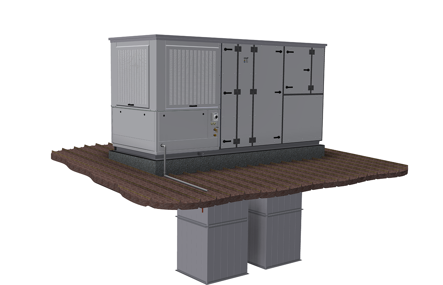CoolStream R rooftop evaporative cooling system - Colt America